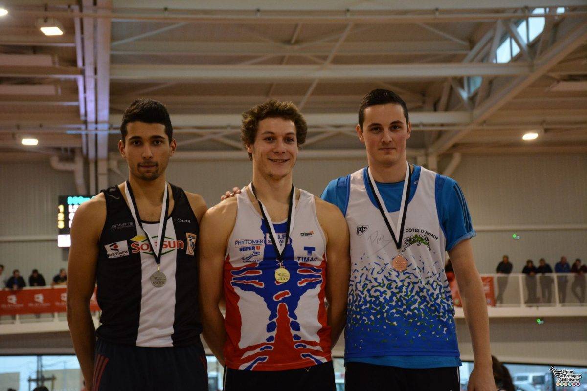 Thibault Martin podium BZH en salle 2017 - Cercle Jules Ferry Saint ...