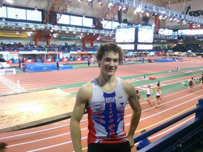 Thibault Martin à l'Armory Track Invitational, New-York , USA - Cercle ...