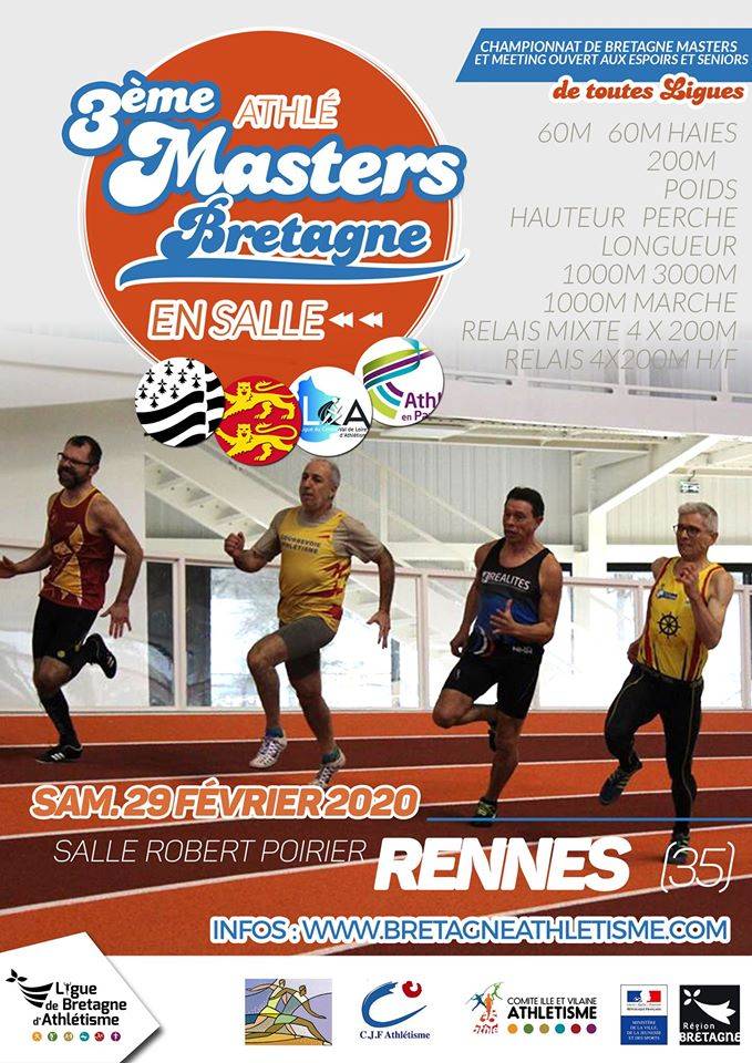 Meeting Masters ouvert Espoirs et Seniors, Rennes 29 Février 2020 ...
